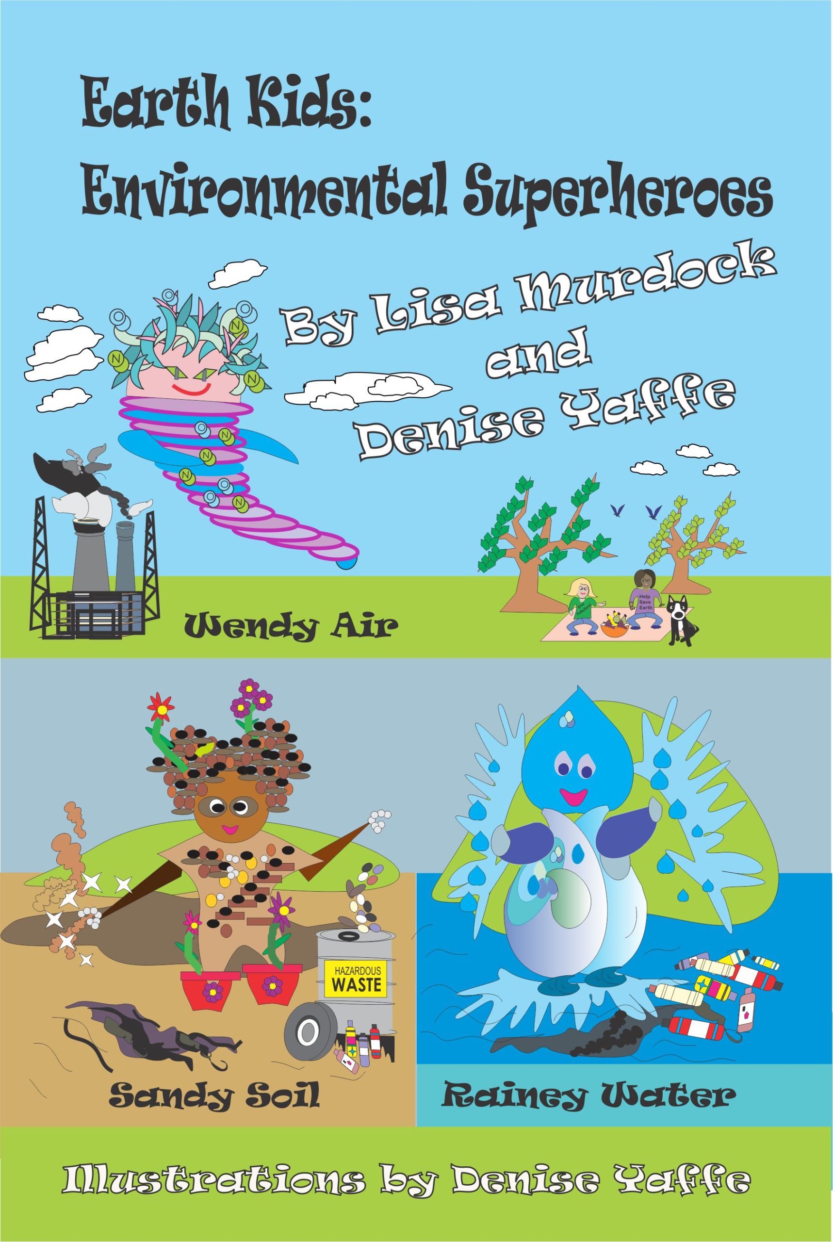 Environmental Fiction Books - Earth Kids Superheroes